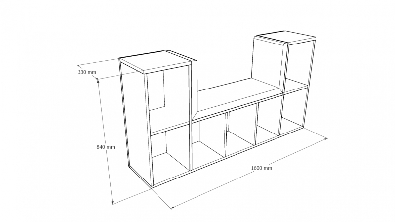 Sienna seat with cushion - Peters